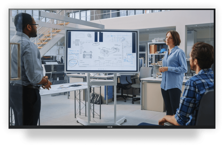Office Digital Signage Solution – Escreen Display Software
